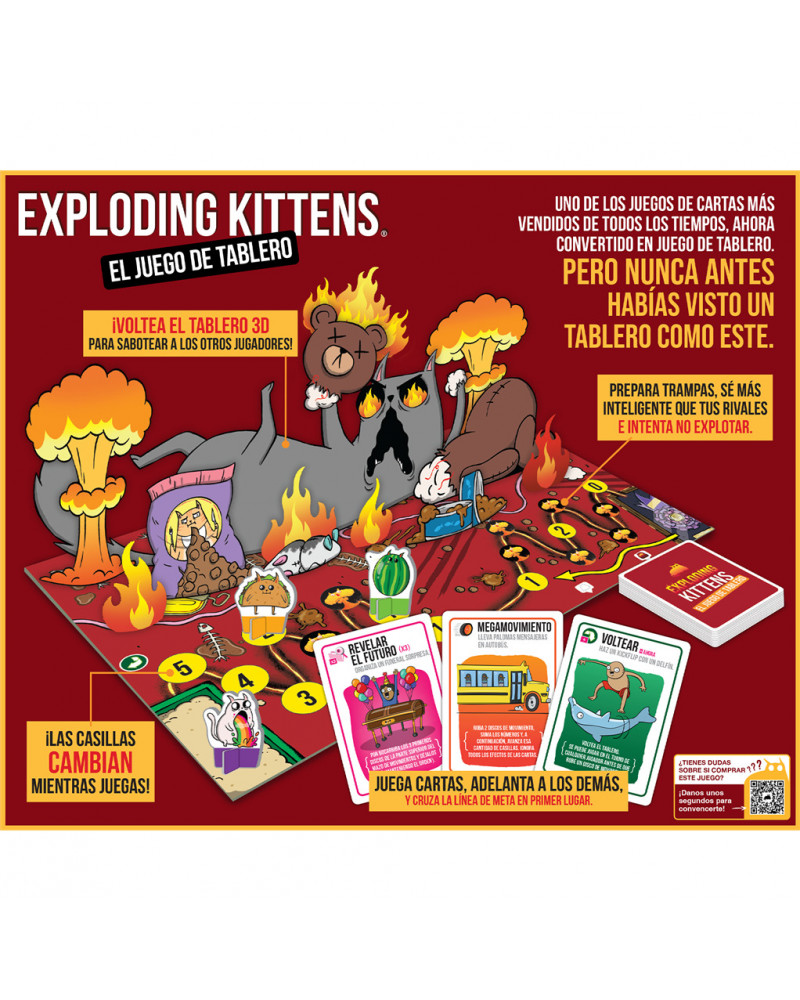 Exploding Kittens - El Juego de Tablero